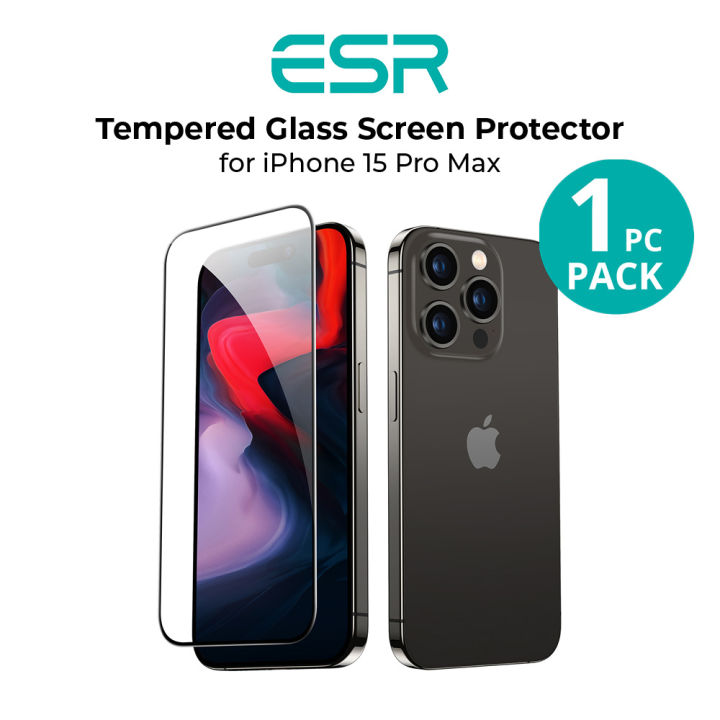 ESR iPhone 15 / 15 Plus / 15 Pro / 15 Pro Max Tempered Glass Screen ...