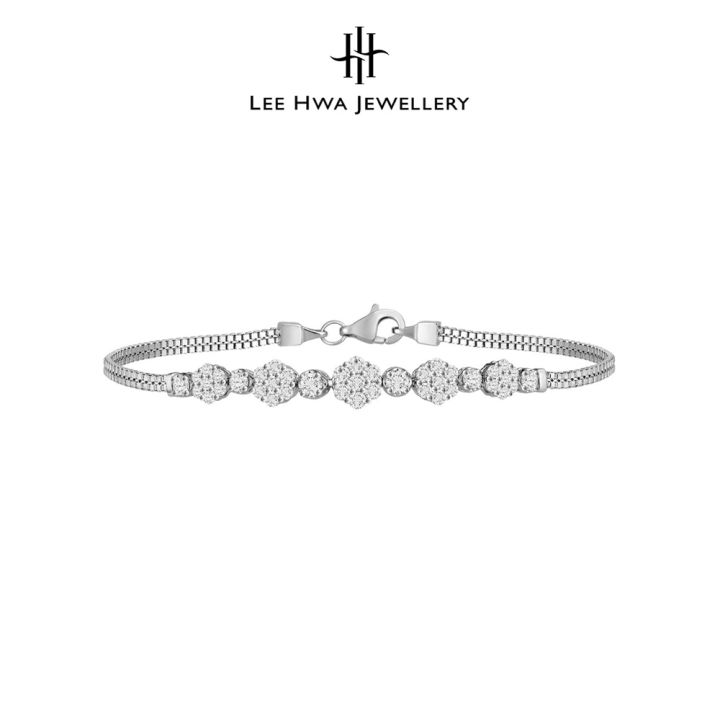 Lee Hwa Jewellery Modern Classic Diamond Bracelet Lazada Singapore