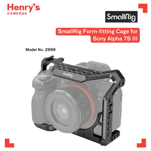 SmallRig Form-fitting Cage for Sony Alpha 7S III Camera Model 2999 ...