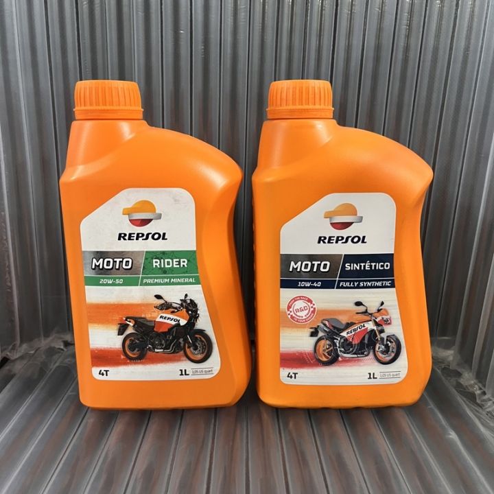 Repsol Engine Oil 1 Liter / Rider / Sintetico | Lazada PH