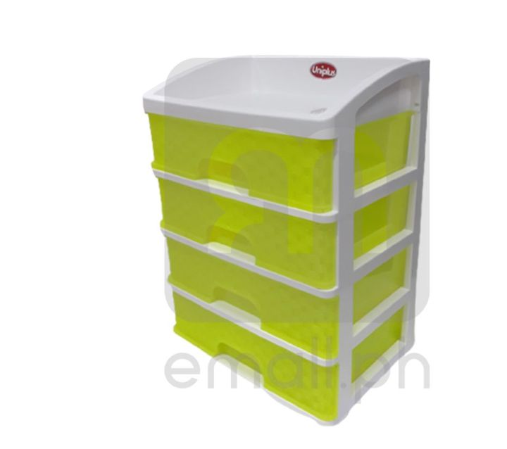 4 Layer Rattan office cabinet / Elegant drawer / school supply storage ...