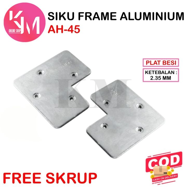 AH-45 SIKU FRAME ALUMINIUM SIKU SUDUT AH-45 | Lazada Indonesia