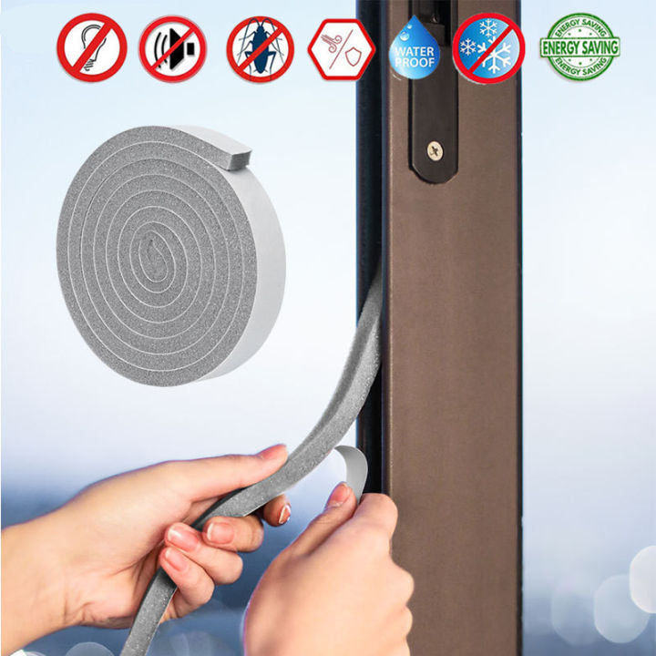 2M Self-adhesive Soundproofing Sealing Strip Sound Proof Door Seal ...