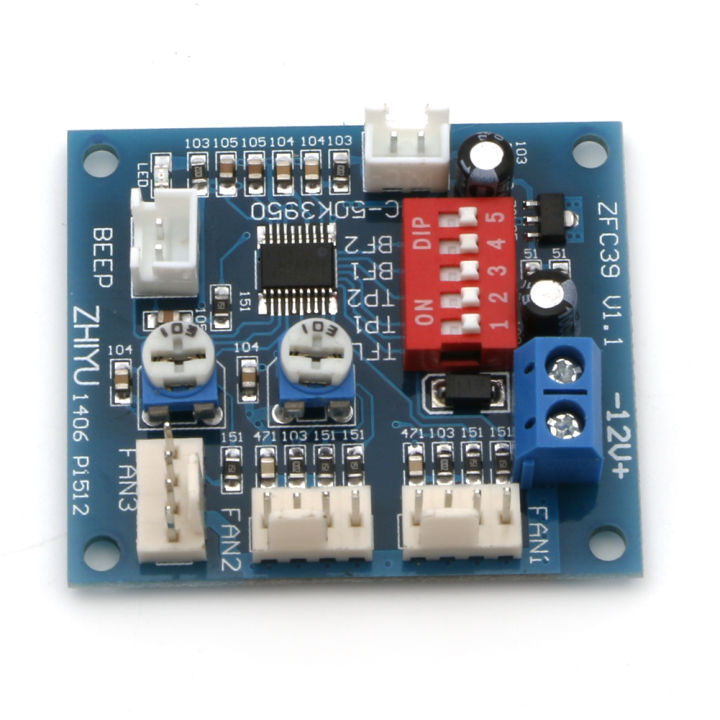 PWM 12V CPU PC Fan Temperature Control Speed Controller Module High ...