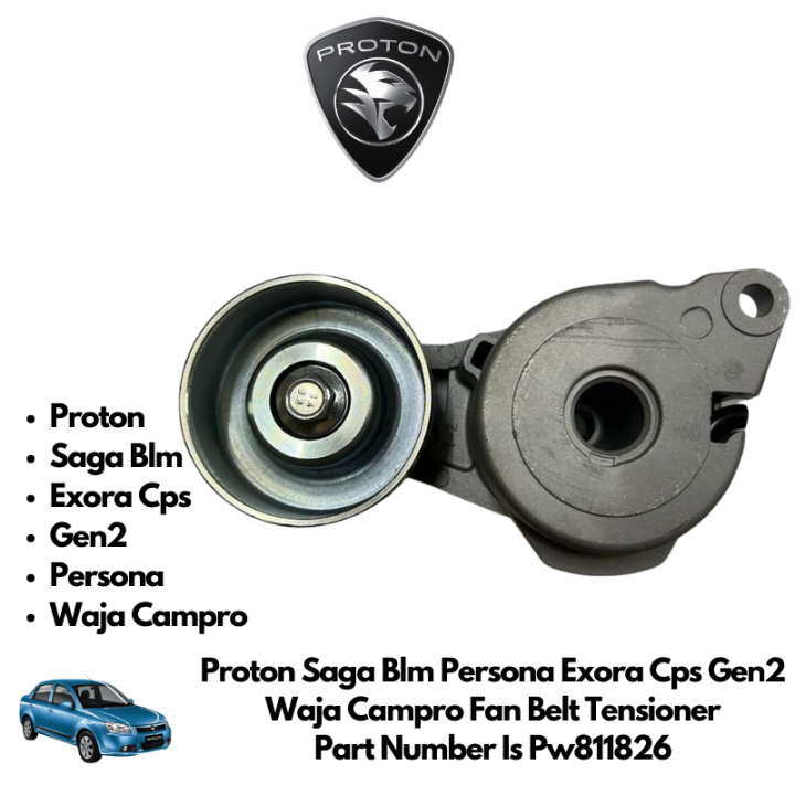 Proton Saga Blm Persona Exora Cps Gen2 Waja Campro Fan Belt Tensioner | Lazada