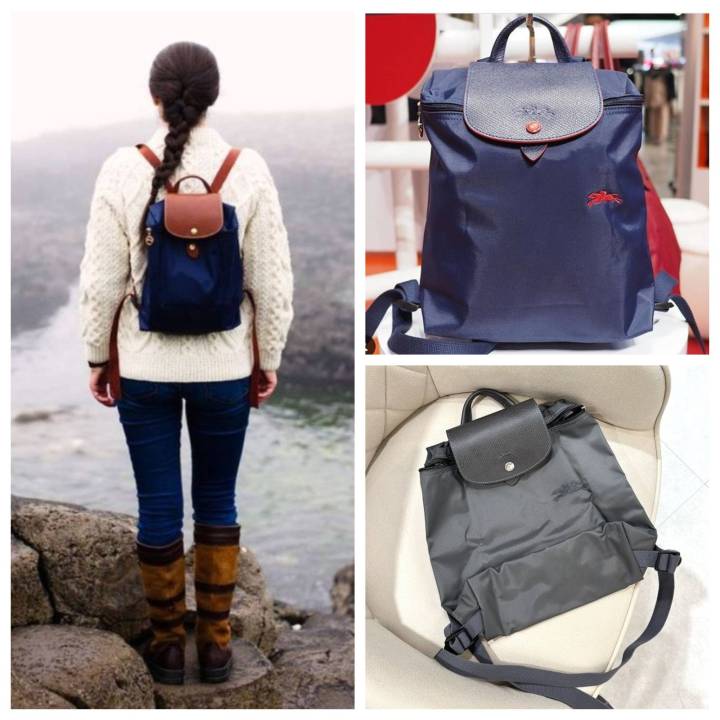 Longchamp Backpack เป้ ของแท้💯% | Lazada.co.th