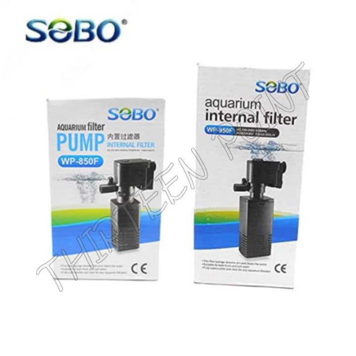 SOBO Internal Aquarium Filter WP-850F / WP-950F Oxygen Pump, Aeration ...