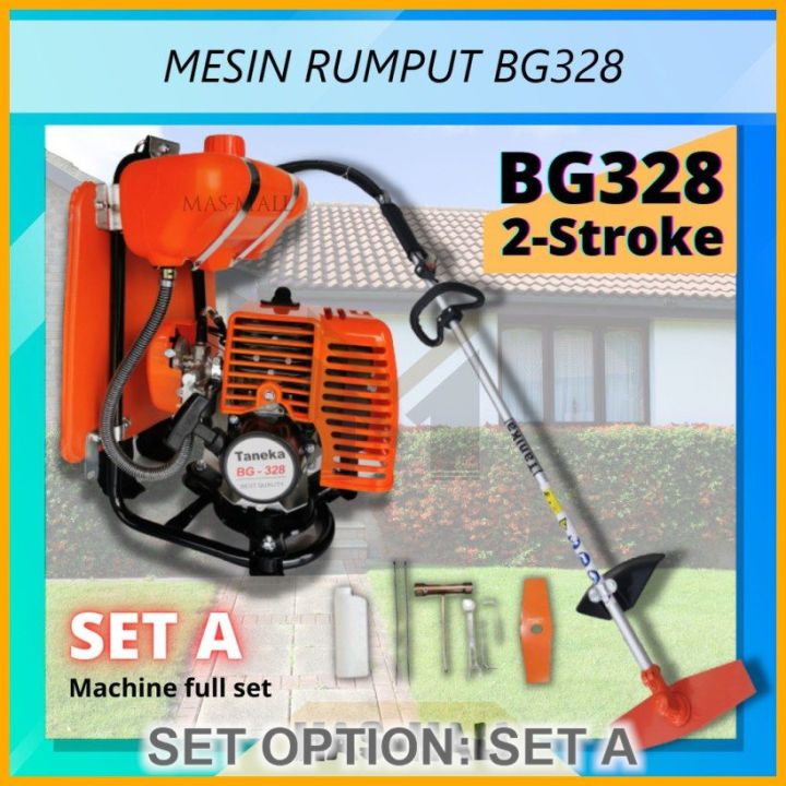 Taneka /tanika/tenaka Brush Cutter (bg328)/ 2 Stroke Heavy Duty ...
