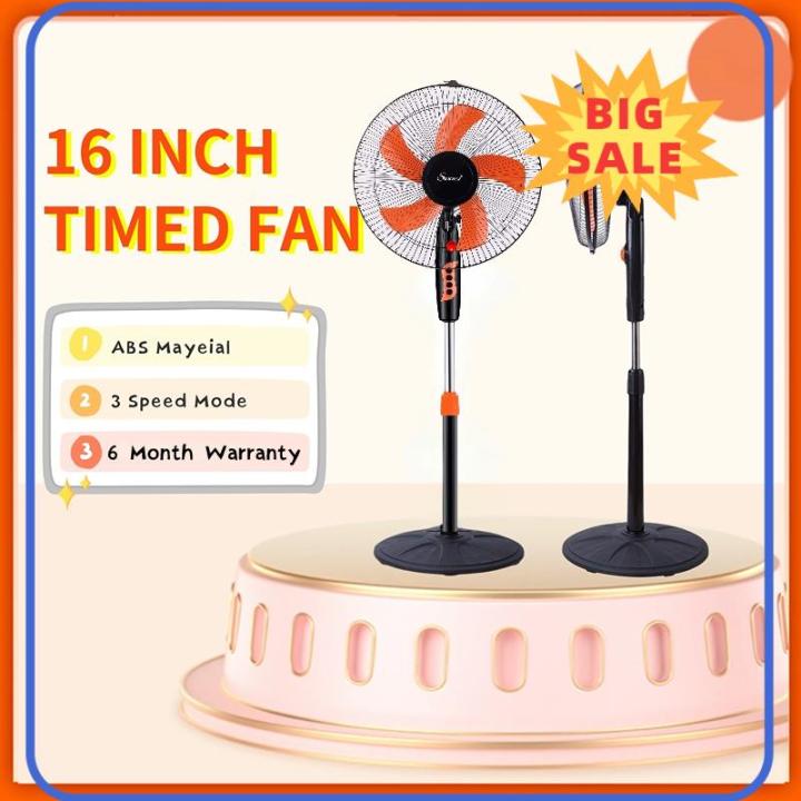 ⭐ [100% ORIGINAL] ⭐ Ready stock Kipas Stand Fan 16 Inch Stand Fan Floor fan-5 blades 3 mode | Lazada