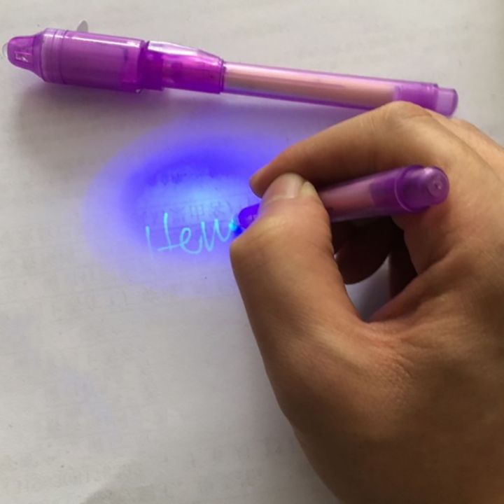 sanhe 3 Invisible Ink Pens/built-in Ultraviolet Magic/marking Secret ...