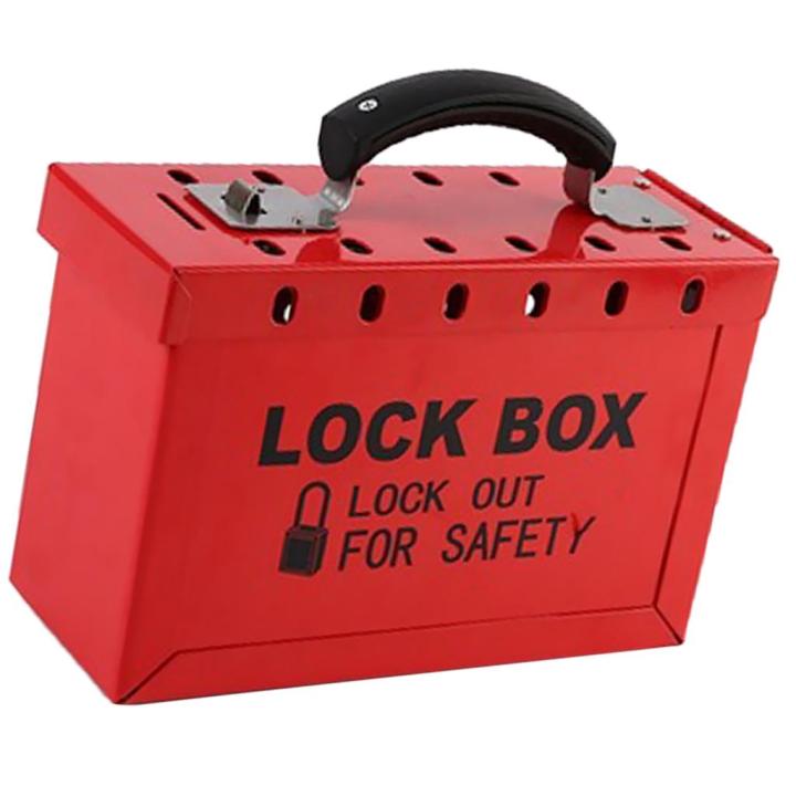 BNHOMEE Safety LOTO Box for Lockout Tagout Lock Devices, up to 12 ...
