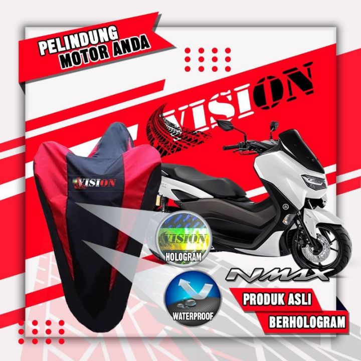 Cover motor sarung motor Yamaha NMAX dan cover motor one way | Lazada ...