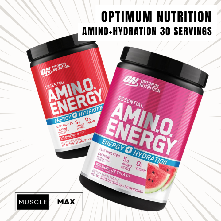 OPTIMUM NUTRITION Amino + Hydration 30 servings, ON Amino, ON, Optimum ...