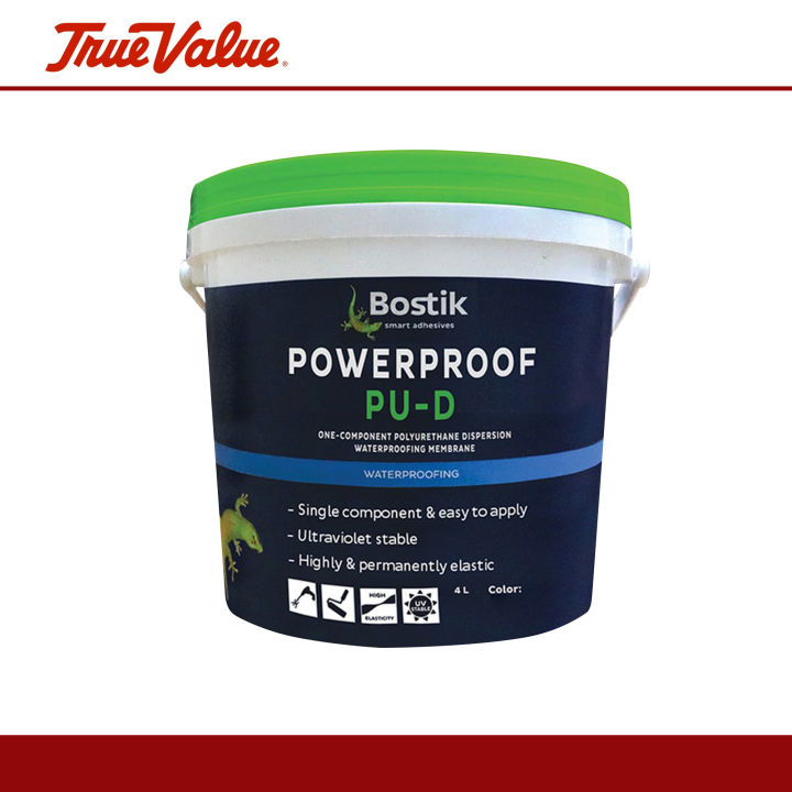 Bostik PowerProof Pu-D Waterproofing Mix Gray 1 Gallon | Lazada PH