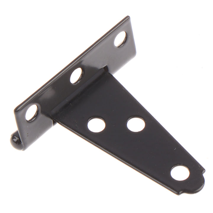 EliteZip Black Paint T Shape Triangle Hinge Cabinet Shed Wooden Door Gate Hinges Hardware | Lazada