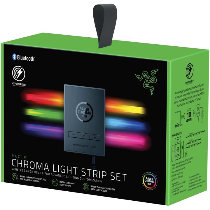 Razer Chroma Light Strip Set Model : AI-CHROMA-LIGHT-STRIP-SET | Lazada ...