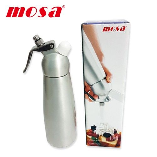 Mosa Original Whipcream Dispenser 500ml w/ Nozzles and Brush | Lazada PH