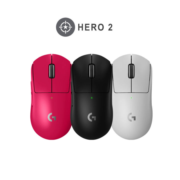 Logite Gpro X Superlight Gpw2เกมเมอร์ไร้สาย2โหมด Gpro2ฮีโร่25K เซนเซอร์แสงความเร็วสูงพร้อม G ฮับ ...