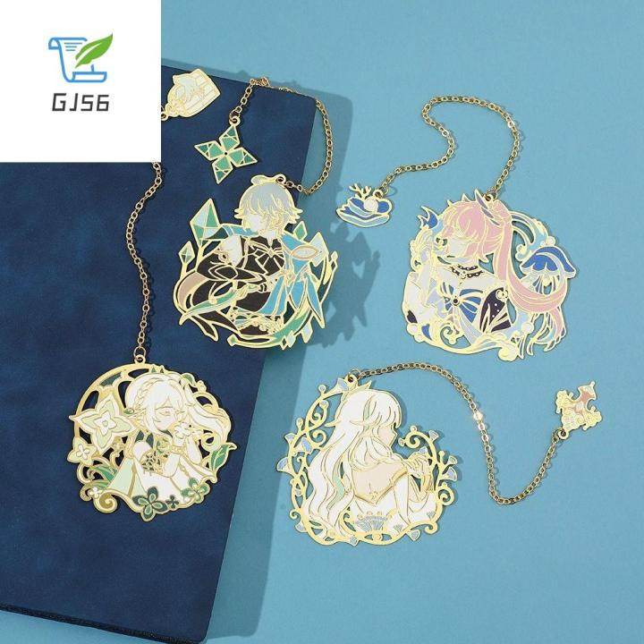 GJ56 Genshin Impact Genshin Impact คอสเพลย์บุ๊กมาร์กที่คั่นหนังสือแบบ ...