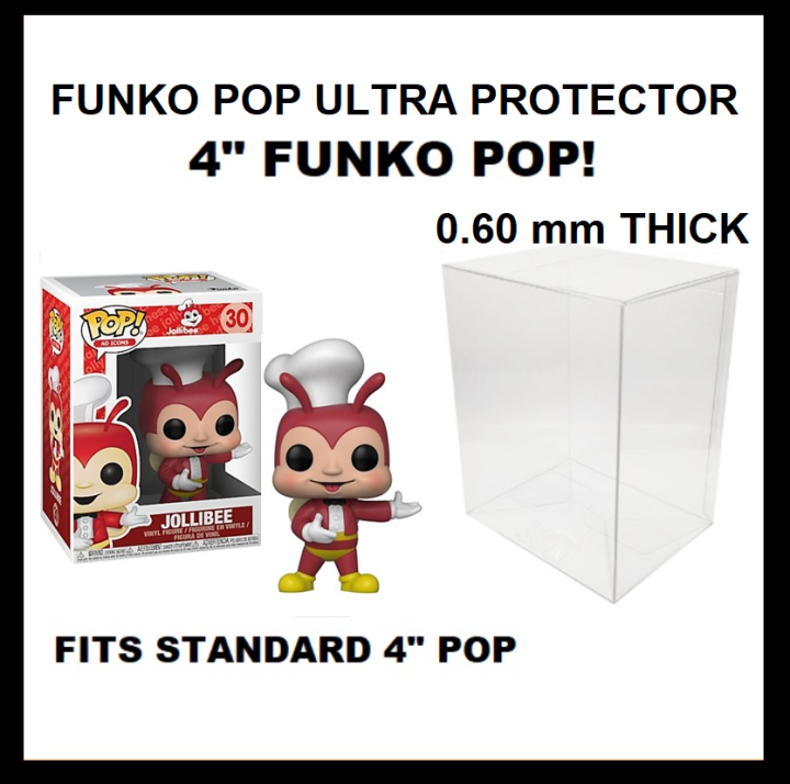 Funko Pop Ultra Protector - Funko Pop Protector 0.60 mm THICK - 10 pieces | Lazada PH