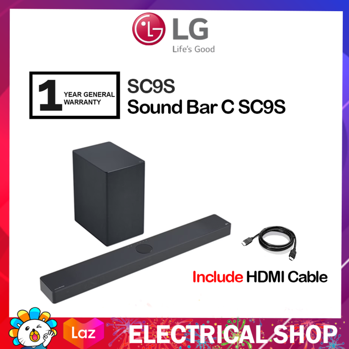 LG Sound Bar C SC9S Perfect Matching SC9S for OLED evo C Series TV with ...