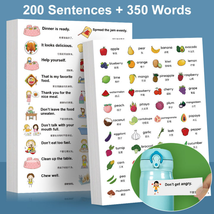 200 Family Daily Routines Sentences Common English Chinese Words ...