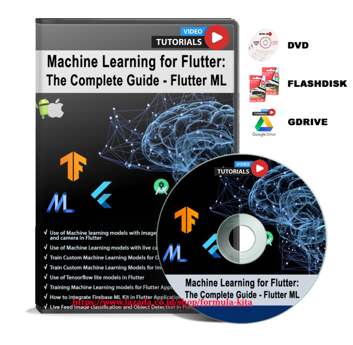 VIDEO TUTORIAL MACHINE LEARNING FOR FLUTTER - THE COMPLETE 2023 GUIDE | Lazada Indonesia