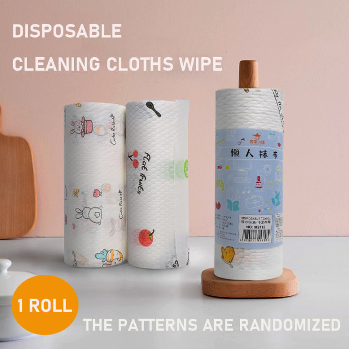 Disposable Cleaning Cloths Wipe Roll, Dish Wash Cloths, Cleaning ...