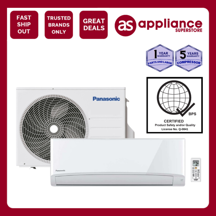 Panasonic 1HP Standard Non-Inverter Split Type Aircon CS/CU-PN9XKQ ...