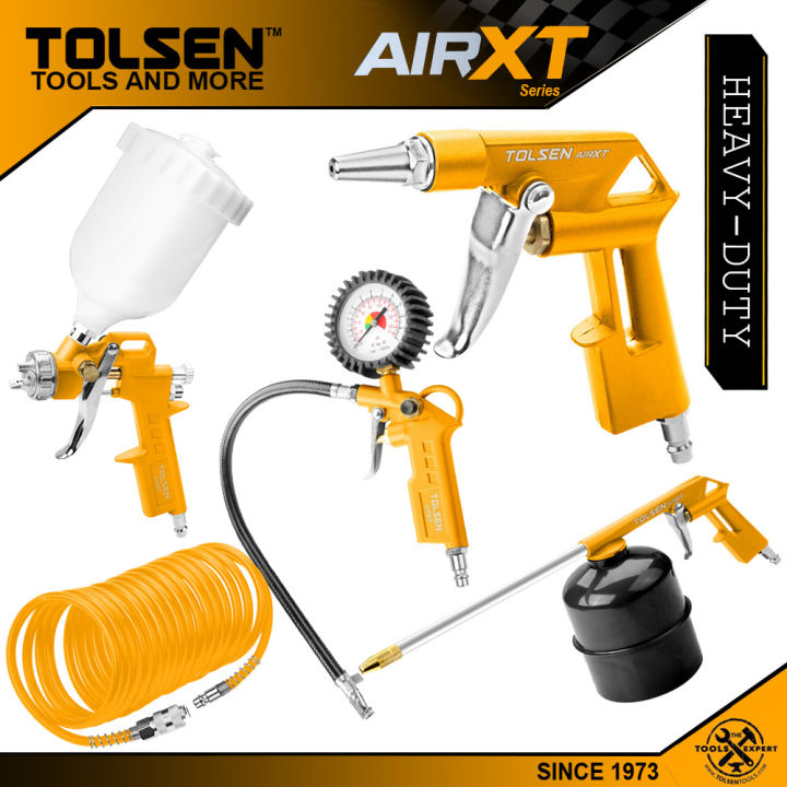 Tolsen 5pcs Air Tools Kit Set 73198 | Lazada PH