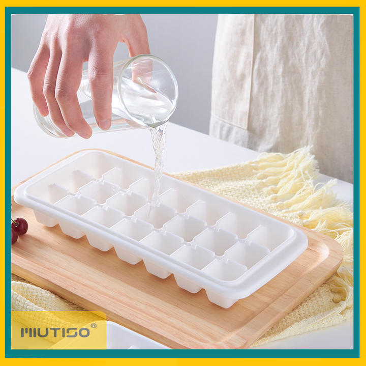 Miutiso 21 Compartment Square Ice Cube Tray Super Easy Release Ice Cube ...