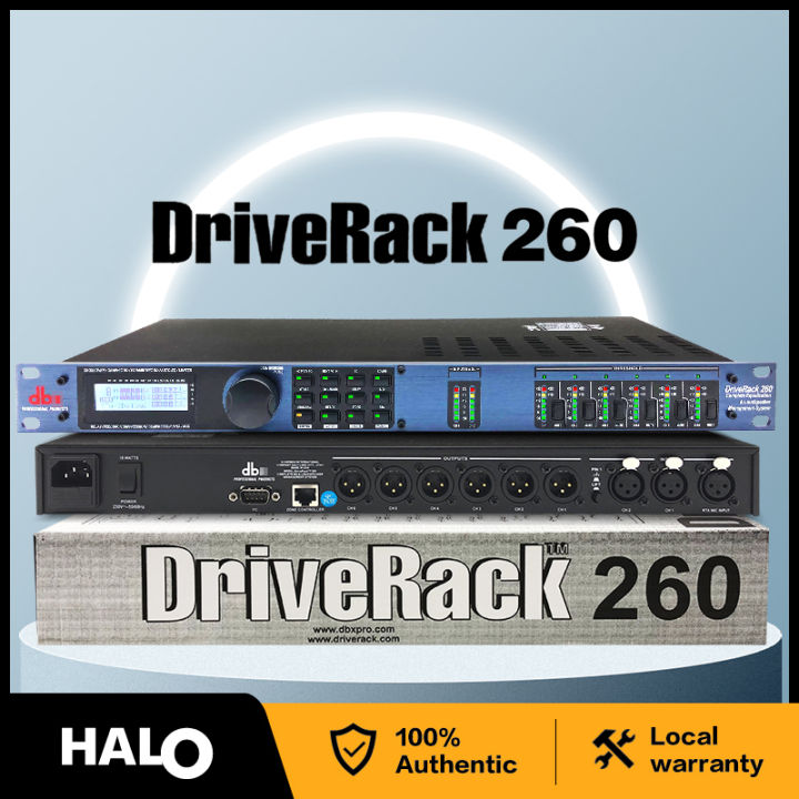 [halo] แท้ DBX ครอส Driverack 260 พร้อมตั้งค่าใช้งานได้ทันที อีควอไล ...