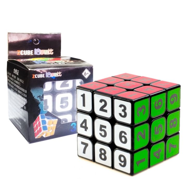Z-Cube Sudoku 3x3 Speed Rubik's Cube Black | Lazada PH