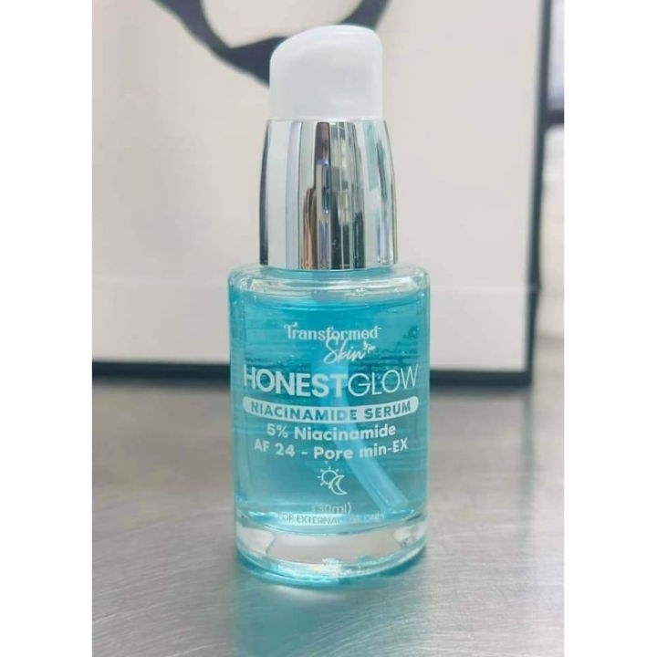 Honest Glow 5% Niacinamide Blue Serum 130ml By Transformed Skin | Lazada PH