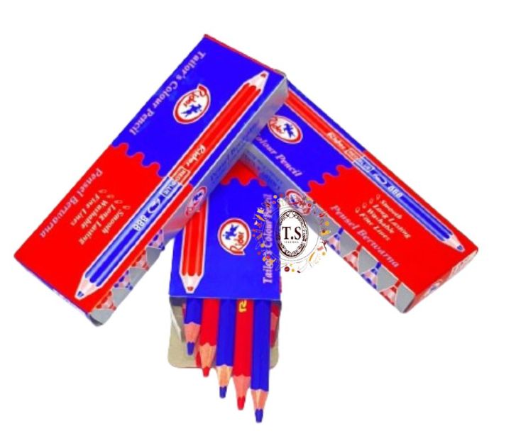 RIDER 888 Tailor's Pencil (Dual Colours)1Pc/Pencil Jahit/Pencil Penanda ...