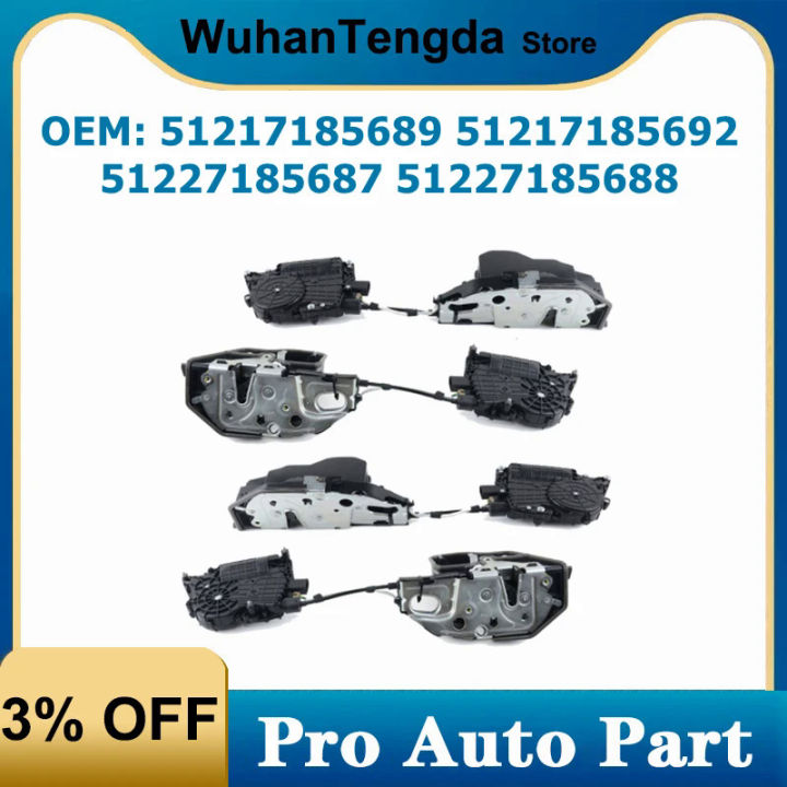 ล็อคประตู Actuator Soft Close ระบบสำหรับ BMW 5 7 Series F18 F11 F10 F02 ...