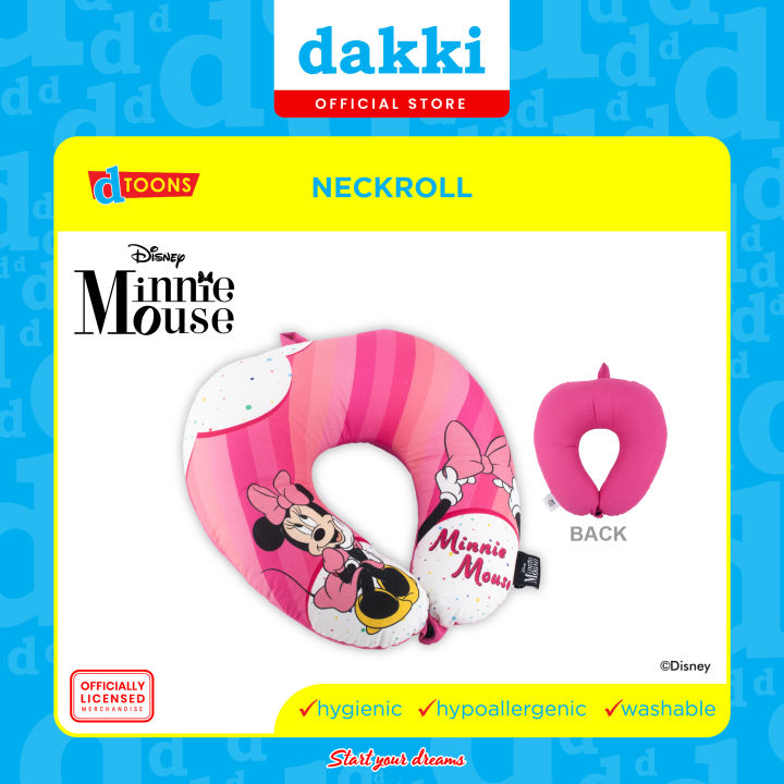 Dakki 15 x 15.5 Minnie Cuttiepie Neckroll | Lazada PH