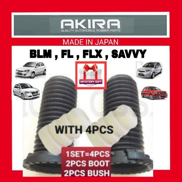 Proton Saga BLM FL FLX Savvy Absorber Dust Cover Boot / Bush Front ...