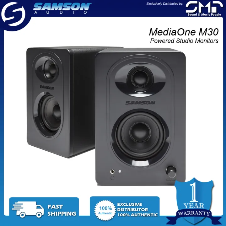 SAMSON MEDIA ONE M30 Powered Studio Monitors | Lazada PH