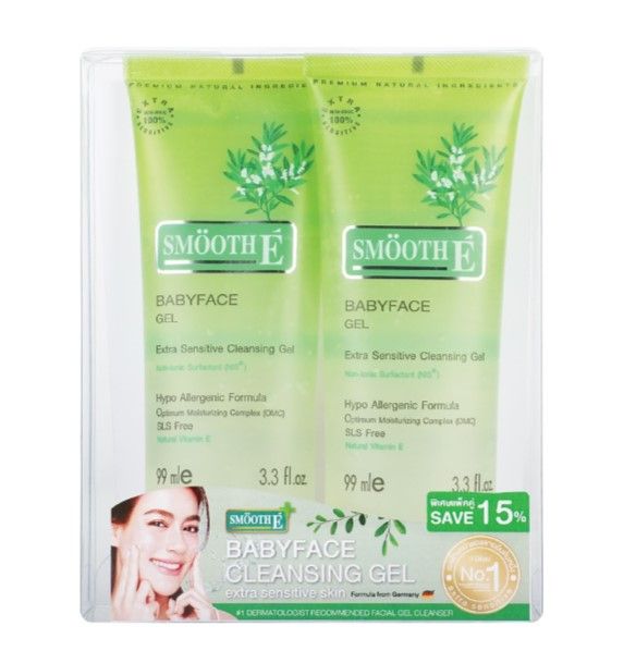 Smooth E BabyFace Gel 99 ml twin pack | Lazada