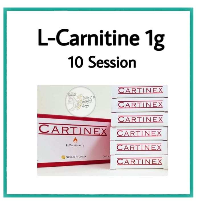 Cartinex L-Carnitine 1g 10 Session | Lazada PH