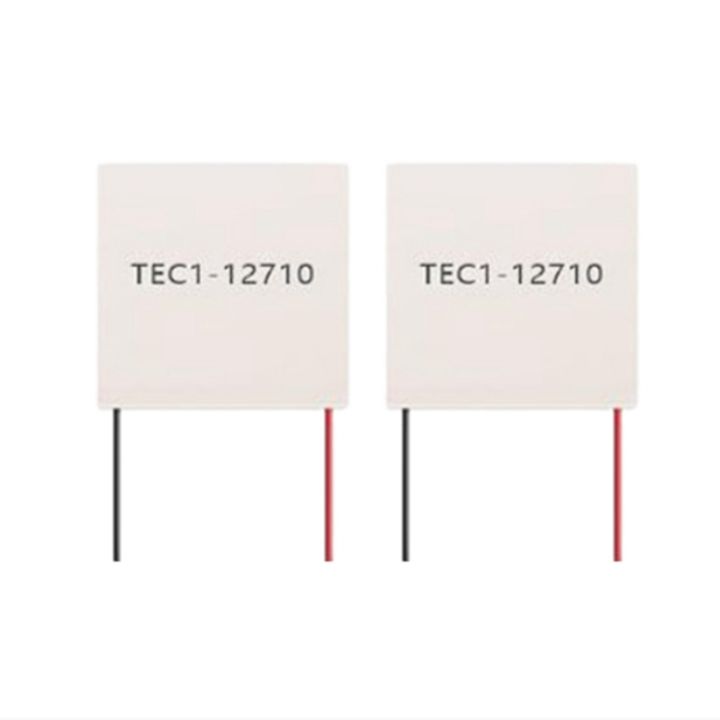 2Pcs Elements Peltier TEC1-12710 Thermoelectric Peltier Module 12710 ...