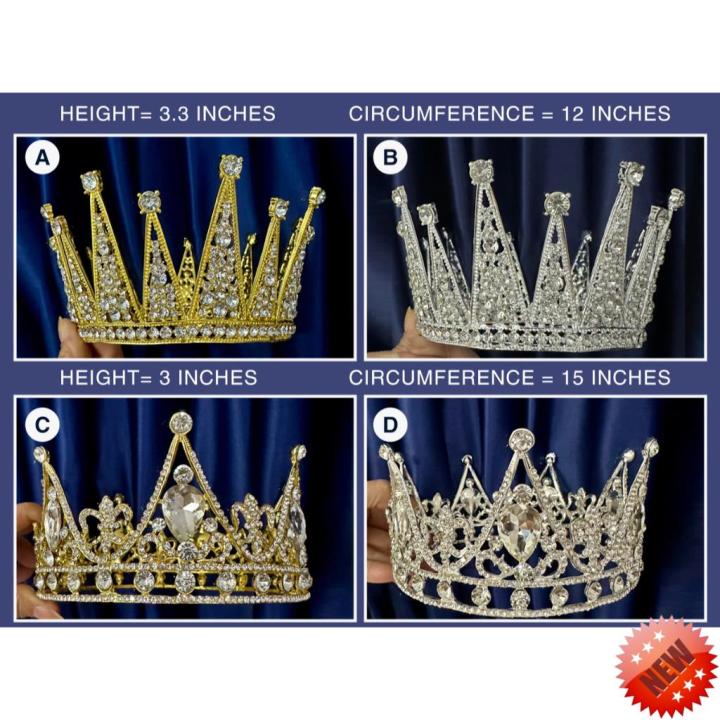 PRINCE ELEGANT PAGEANT CROWN SILVER | PRINCE CROWNS FOR PAGEANT PARTY ...