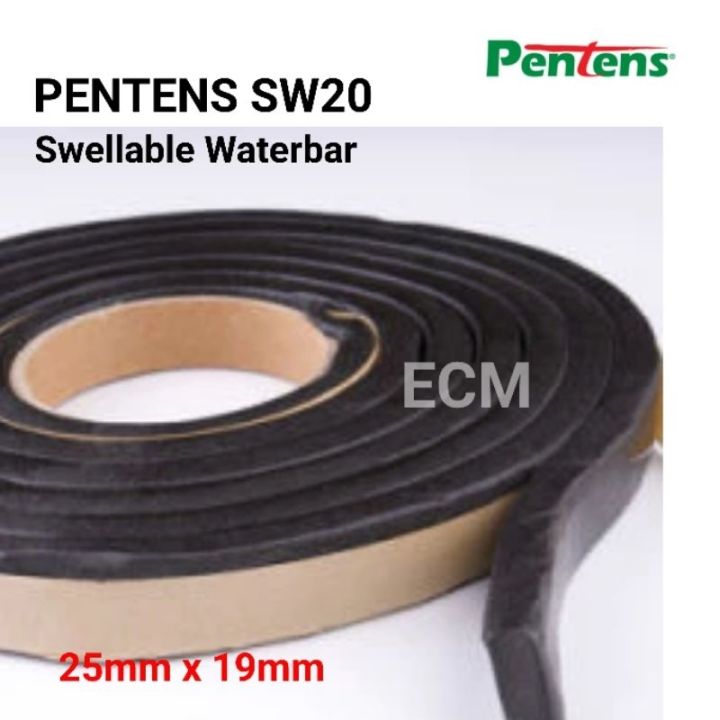 PENTENS SW20 (19MM X 25MM) SWELLABLE WATERSTOP | Lazada