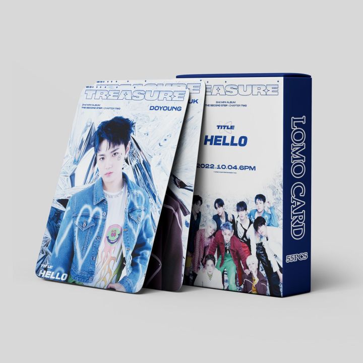LOMO CARD TREASURE เทรเชอร์ 2nd MINI ALBUM: HELLO | 1ST PRIVATE STAGE ...