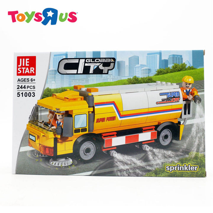Jie Star Building Blocks Global City 51003 Sprinkler (244 Pieces ...