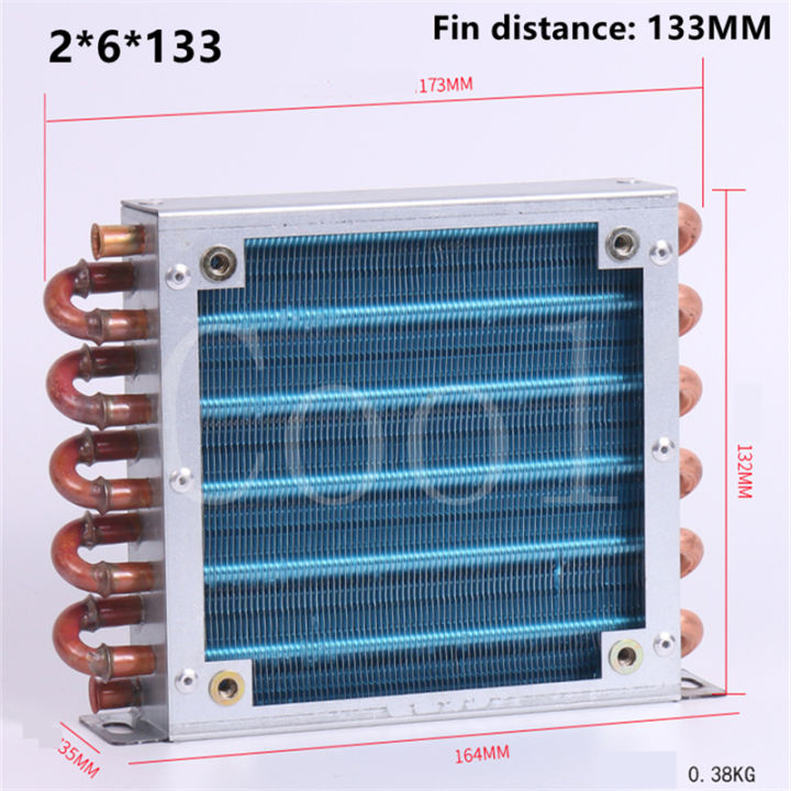 【big-discount】 Refrigerator Condenser 7mm Copper Aluminum Fin Small ...