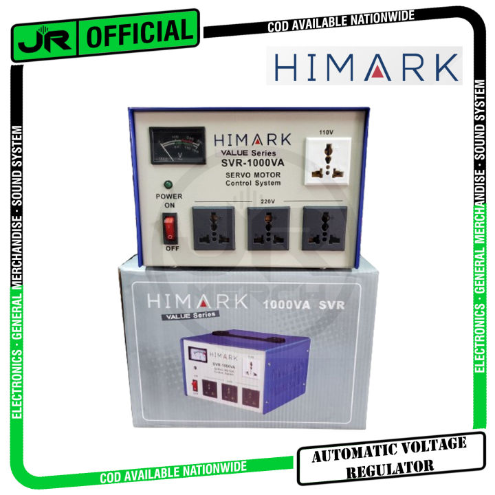 [JRM] Himark Automatic Voltage Regulator 1000 watts AVR with Time Delay ...