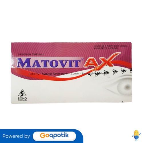 Matovit Ax Box 18 Tablet | Lazada Indonesia