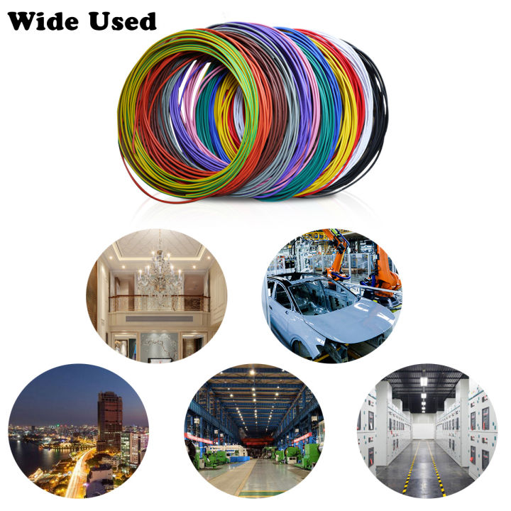 26 awg Electrical Wire Cable PVC Hook up Wires Stranded UL1007 Tinned ...
